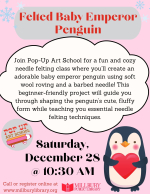December 2024 Events | Millbury Public Library