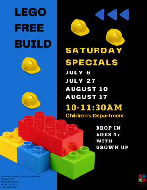 07/06/2024 | Lego Free Build | Natick Libraries
