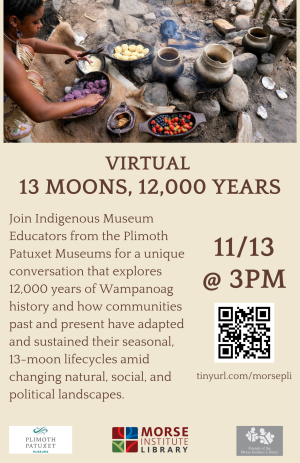 11/13/2024 | VIRTUAL 13 Moons, 12,000 Years | Natick Libraries