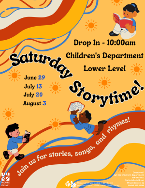 06/29/2024 | Saturday Storytime | Natick Libraries