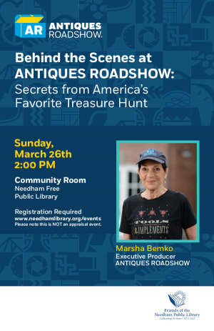 03/26/2023 | Marsha Bemko - Behind the Scenes at Antiques Roadshow ...