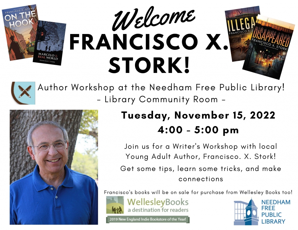 11/15/2022 | NaNoWriMo Author Workshop : Young Adult Author, Francisco ...