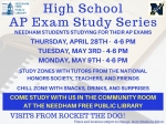 04/28/2022 | High School AP Exam Study Series - AP Art 3, AP Sem, Gov ...