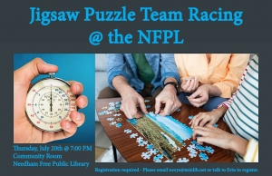 07/20/2023 | Jigsaw Puzzle Team Racing (aka a Puzzle Race) for all ages ...