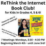 03/04/2024 | ReThink the Internet - a Book Club for 4th - 6th Graders ...