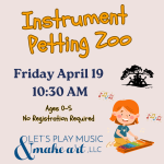 04/19/2024 | Instrument Petting Zoo (Let's Play Music) | Nesmith Library