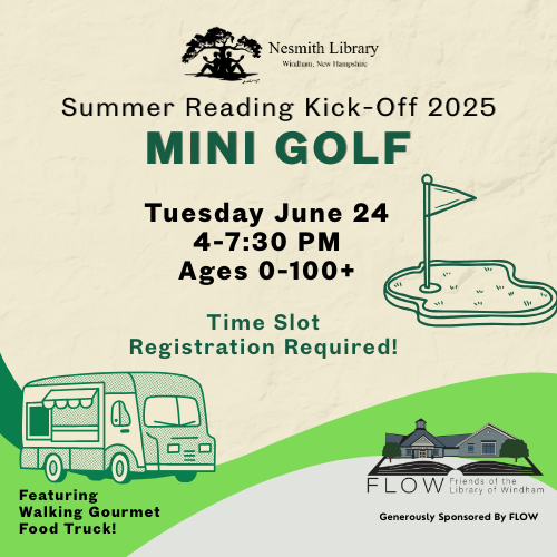 06/24/2025 | Summer Reading Kick-Off: Mini Golf at the Library ...