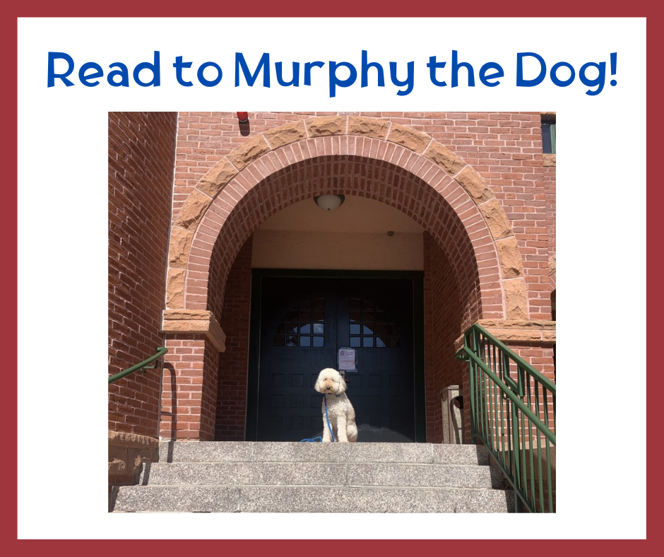 07/30/2025 | Read to Murphy the Dog! (Ages 5-18) | Nevins Memorial Library