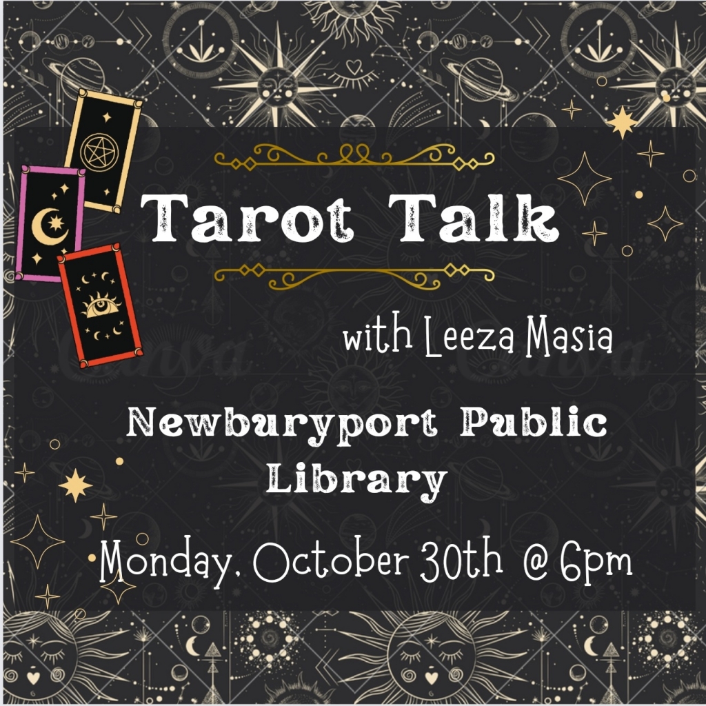 Monday, October 30, 2023 | Tarot Talk Workshop: Teens & Adults! (IN ...