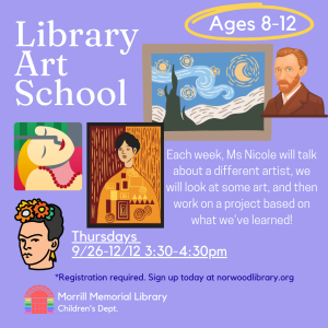 11/14/2024 | Library Art School | Morrill Memorial Library