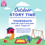 07/08/2021 | Outdoor Story Time | Morrill Memorial Library