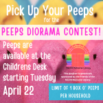 04/22/2025 | 4th Annual Peeps Diorama Contest | Morrill Memorial Library