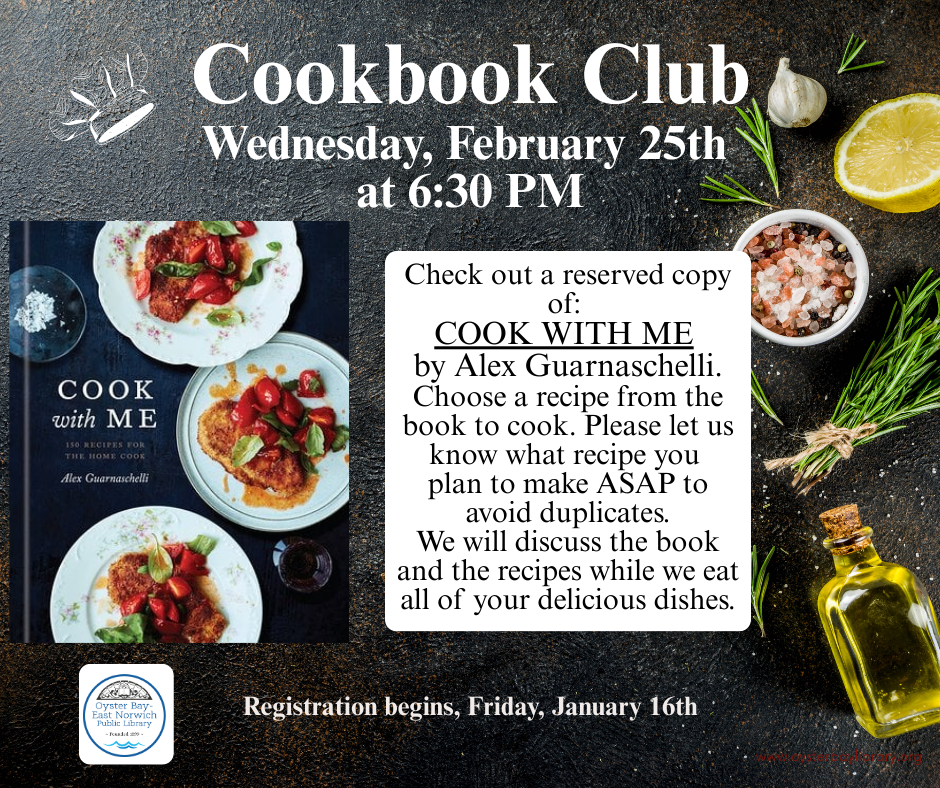 February 2026 Events | Oyster Bay - East Norwich Public Library