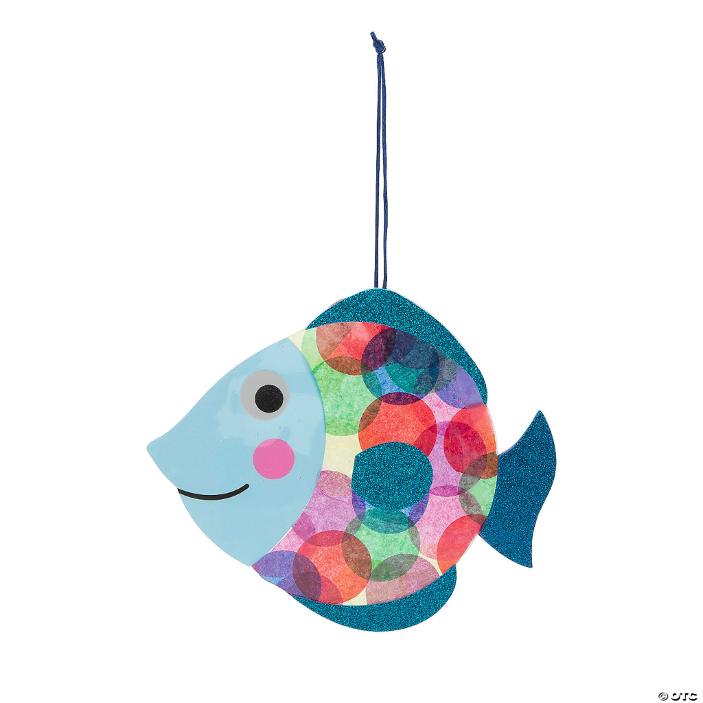 07/07/2025 | Take and Make Bright Dot Glitter Fish Sign (Ages 6-9 yrs ...