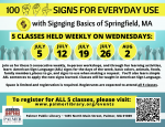 07/19/2023 | CANCELED - 100 Everyday Signs - 5 Week ASL Workshop ...