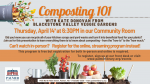 04/14/2022 | Composting 101 - ZOOM REGISTRATION | Palmer Public Library