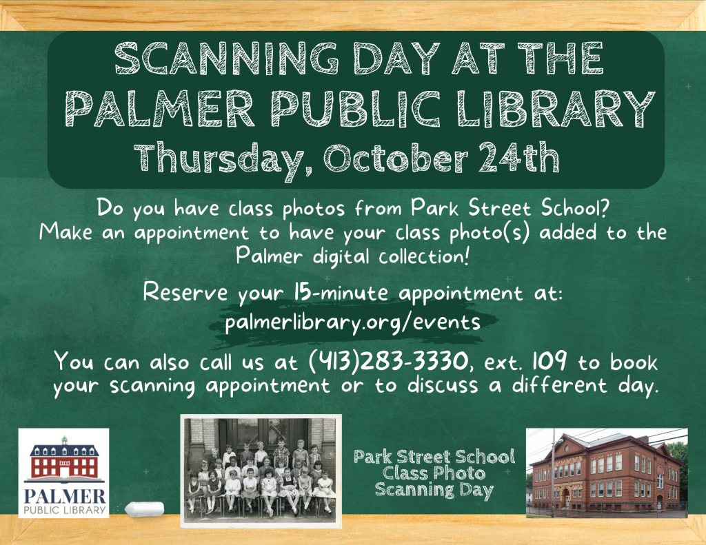 10/24/2024 | Scanning Day at the Palmer Public Library | Palmer Public ...