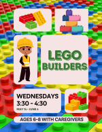 06/04/2025 | Lego Builders (Ages 6-8) | Pembroke Town Library