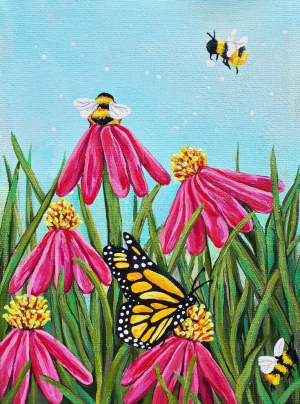 04/13/2024 | Paint & Sip with Artist Sarah Kittle | Pleasant Valley ...