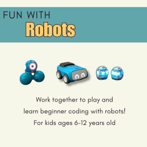08/13/2025 | Children's Room: Fun with Robots | Rochester Public Library