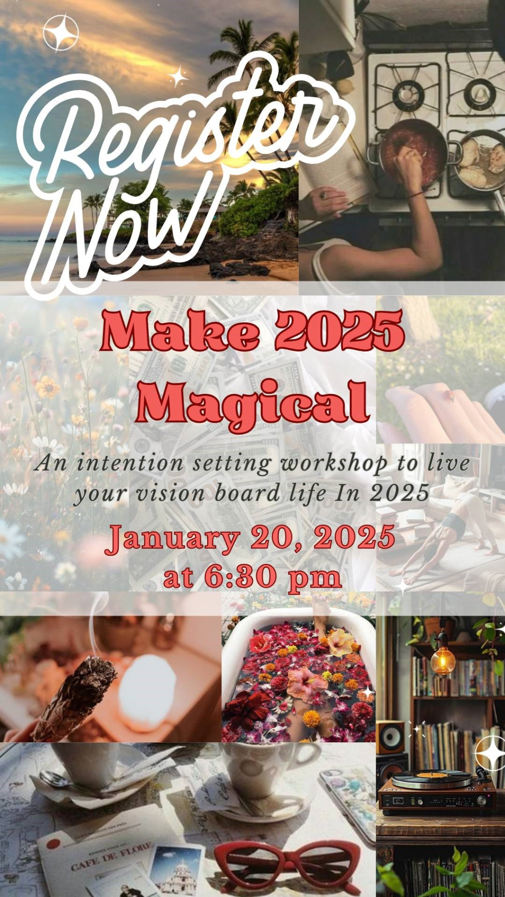 01/20/2025 | VIRTUAL: Make 2025 Magical - Intention Setting Workshop | Rockport Public Library