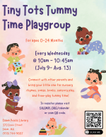 07/23/2025 | Tiny Tots Tummy Time | Salem Public Library