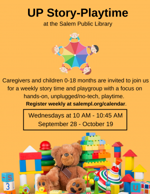 09/28/2022 | UP Story/Playtime | Salem Public Library
