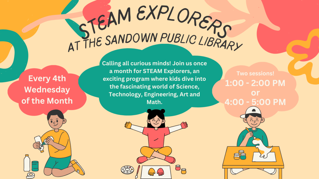 09/24/2025 | STEAM Explorers | Sandown Public Library