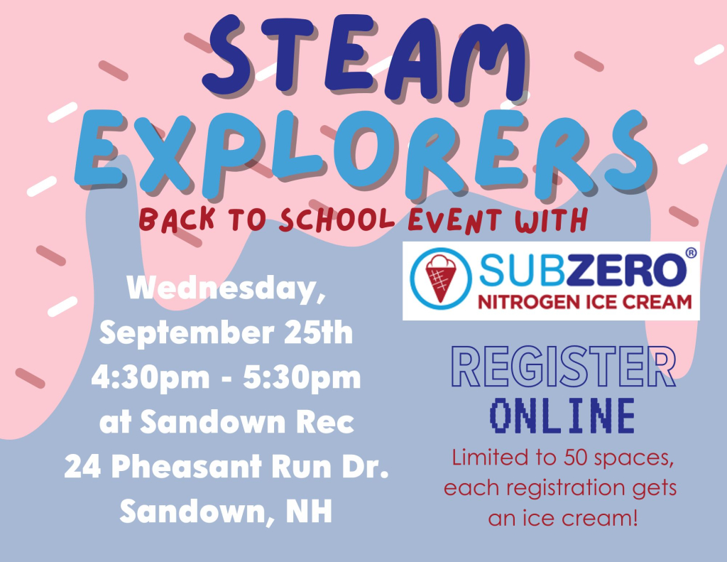 09/25/2024 | STEAM Explorers | Sandown Public Library