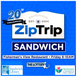 07/21/2023 | Fox 25 Boston "Zip Trip" to Sandwich | Sandwich Public Library