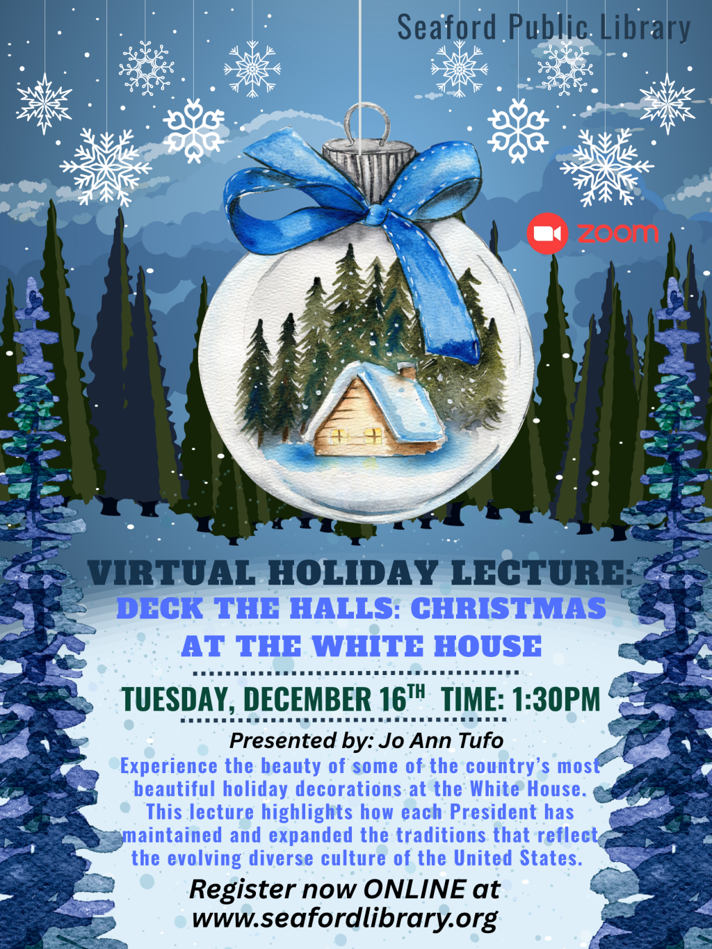 Tuesday, December 16, 2025 | Virtual Holiday Lecture: Deck the Halls ...