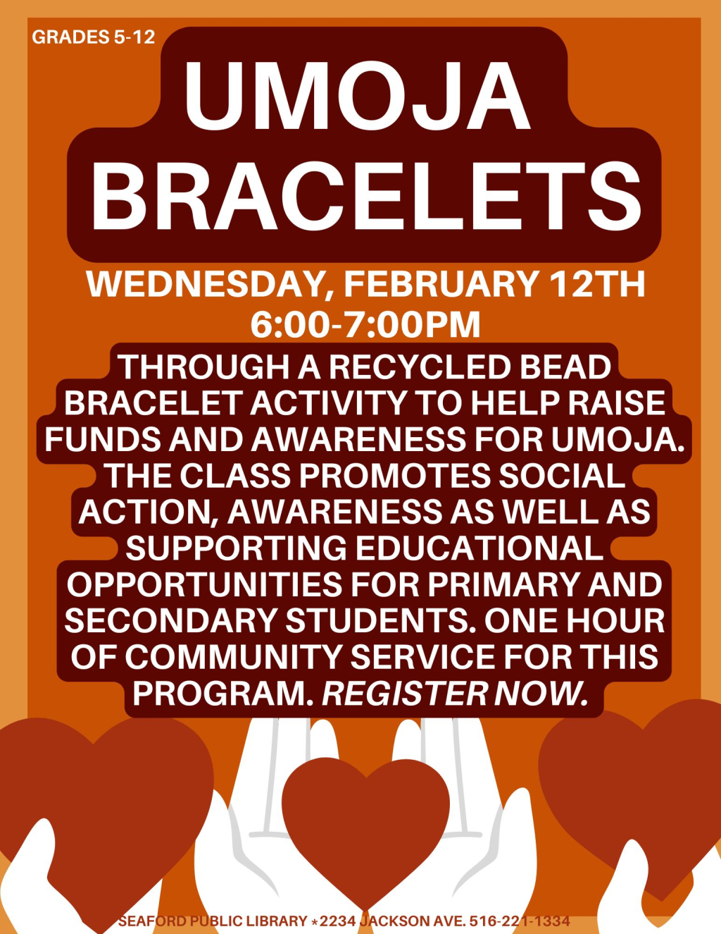 February 2025 Events | Seaford Public Library