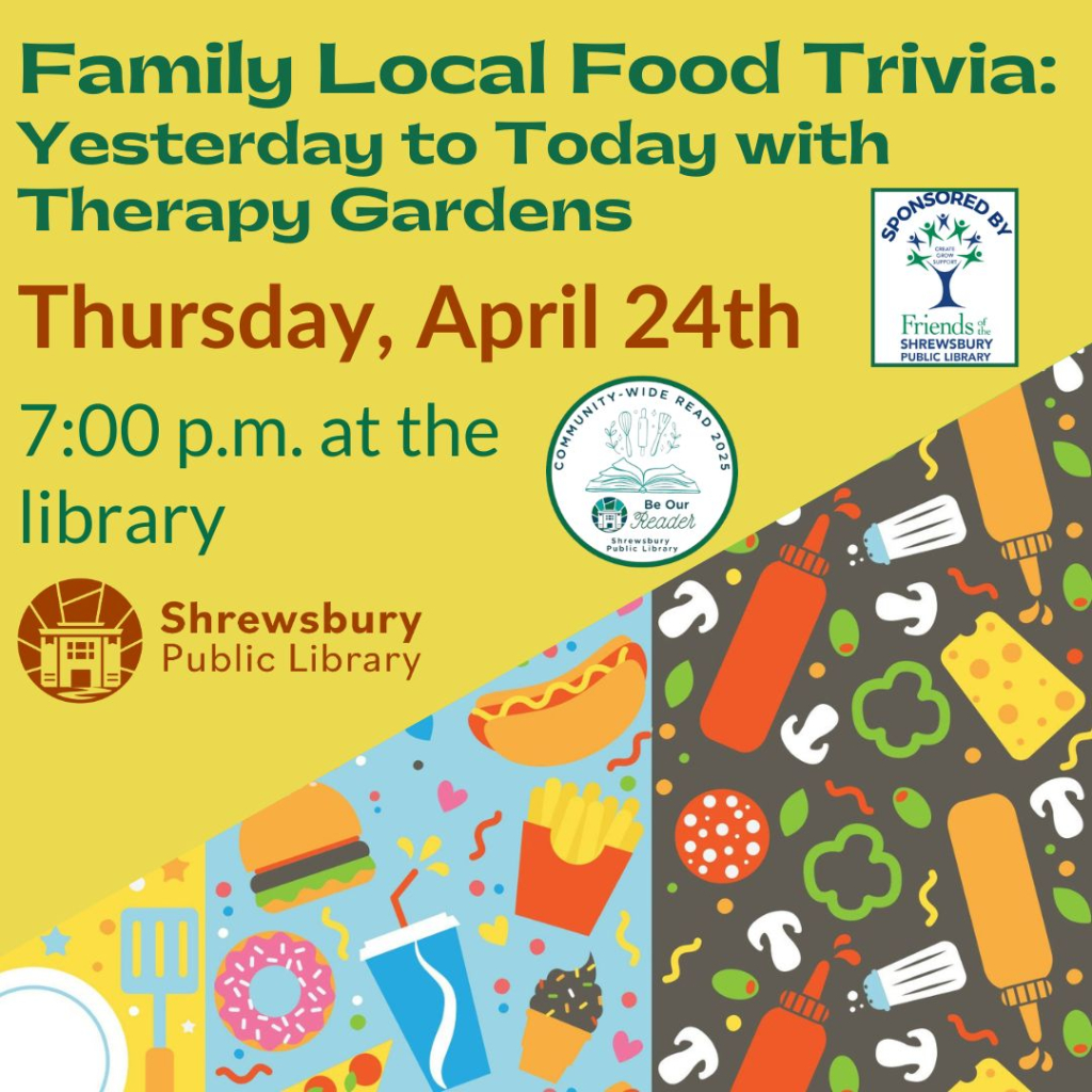 04/24/2025 | Family Local Food Trivia: Yesterday to Today with Therapy ...