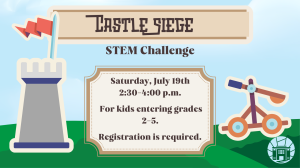 Saturday, July 19, 2025 | Castle Siege STEM Challenge | Shrewsbury ...