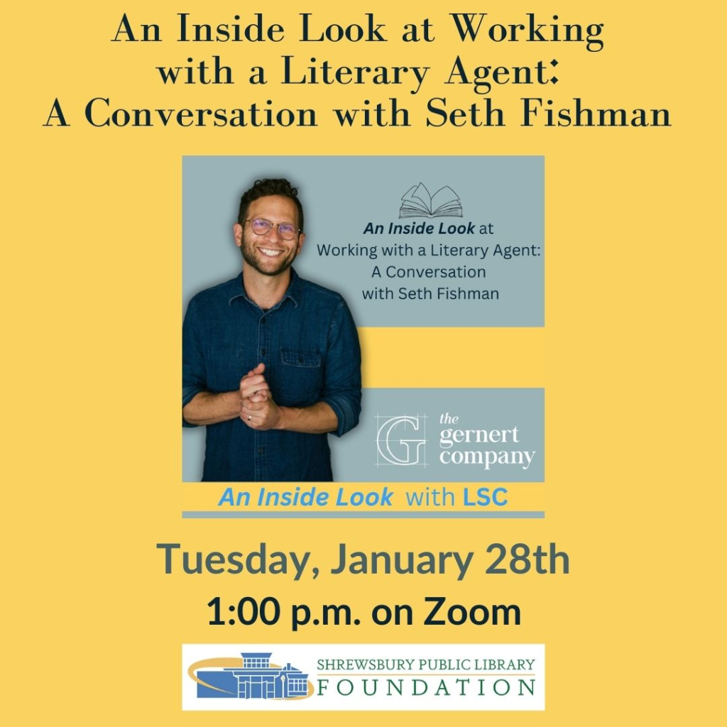 01/28/2025 | VIRTUAL: An Inside Look at Working with a Literary Agent ...