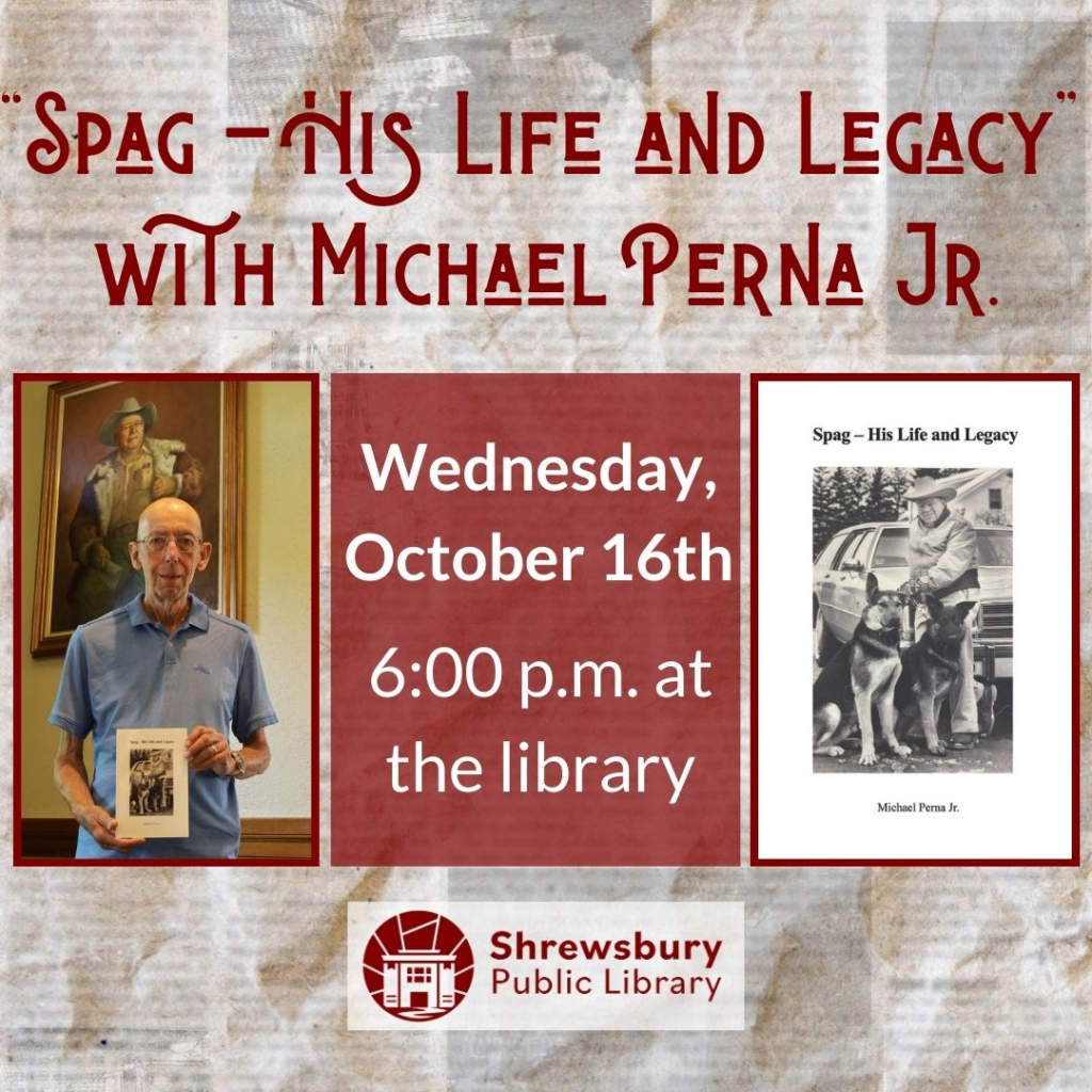 10/16/2024 | Spag - His Life and Legacy with Michael Perna Jr ...