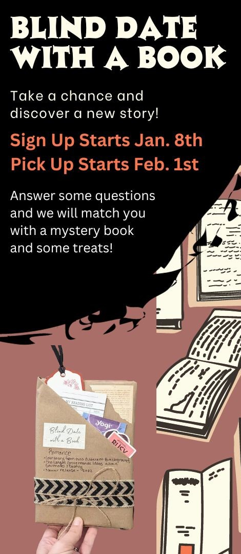 02/29/2024 | Date with a Book for Adults and Teens | Somers Library