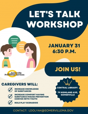 01/31/2023 | Let's Talk! (Central) | Somerville Public Library