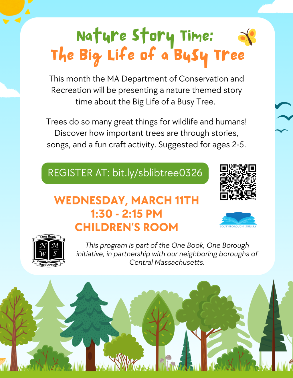 Wednesday, March 11, 2026 | Nature Story Time: The Big Life of a Busy ...