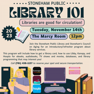 11/14/2023 | Introduction to the Stoneham Public Library | Stoneham ...