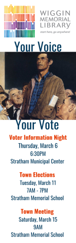 03/06/2025 | Voter Information Night | Wiggin Memorial Library