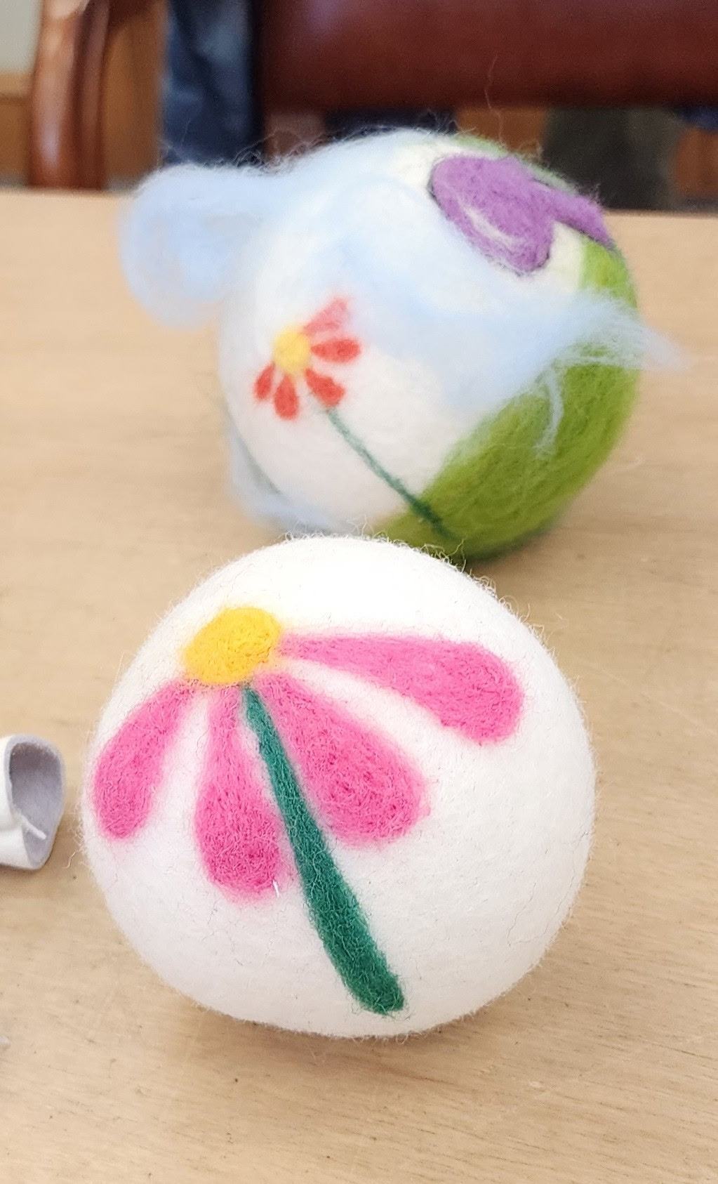 Wednesday, April 30, 2025 | Crafts with Tricia : Felted Dryer Balls ...