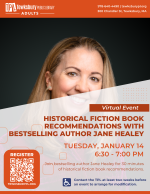 Tuesday, January 14, 2025 | VIRTUAL: Historical Fiction Book ...