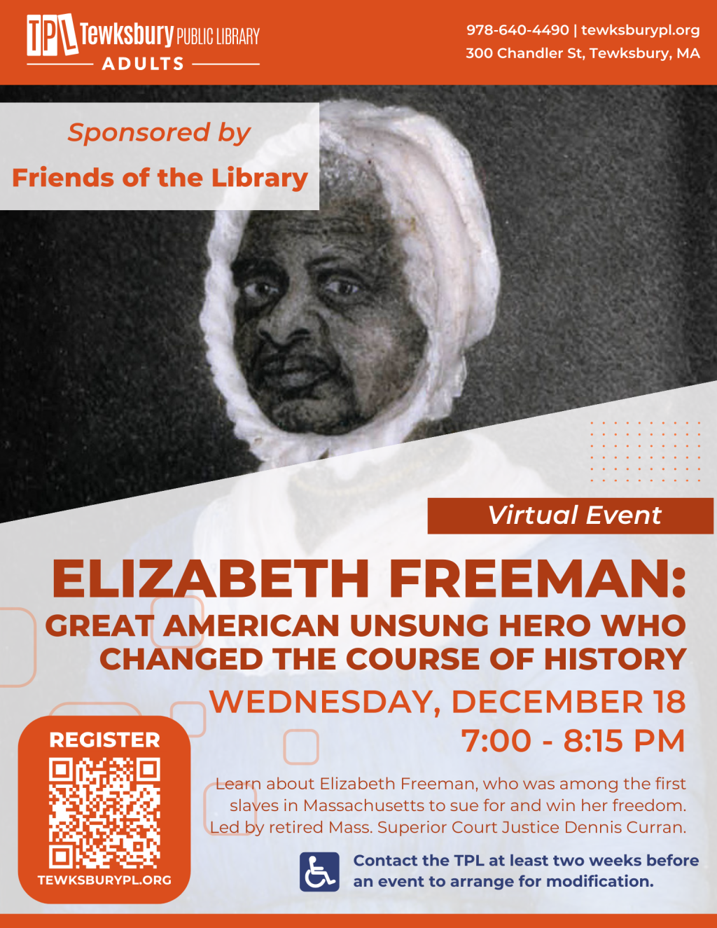 12/18/2024 | VIRTUAL: Great American Unsung Heroes Who Changed The Course Of History ...