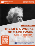 12/03/2024 | VIRTUAL: The Life & Works of Mark Twain | Tewksbury Public ...