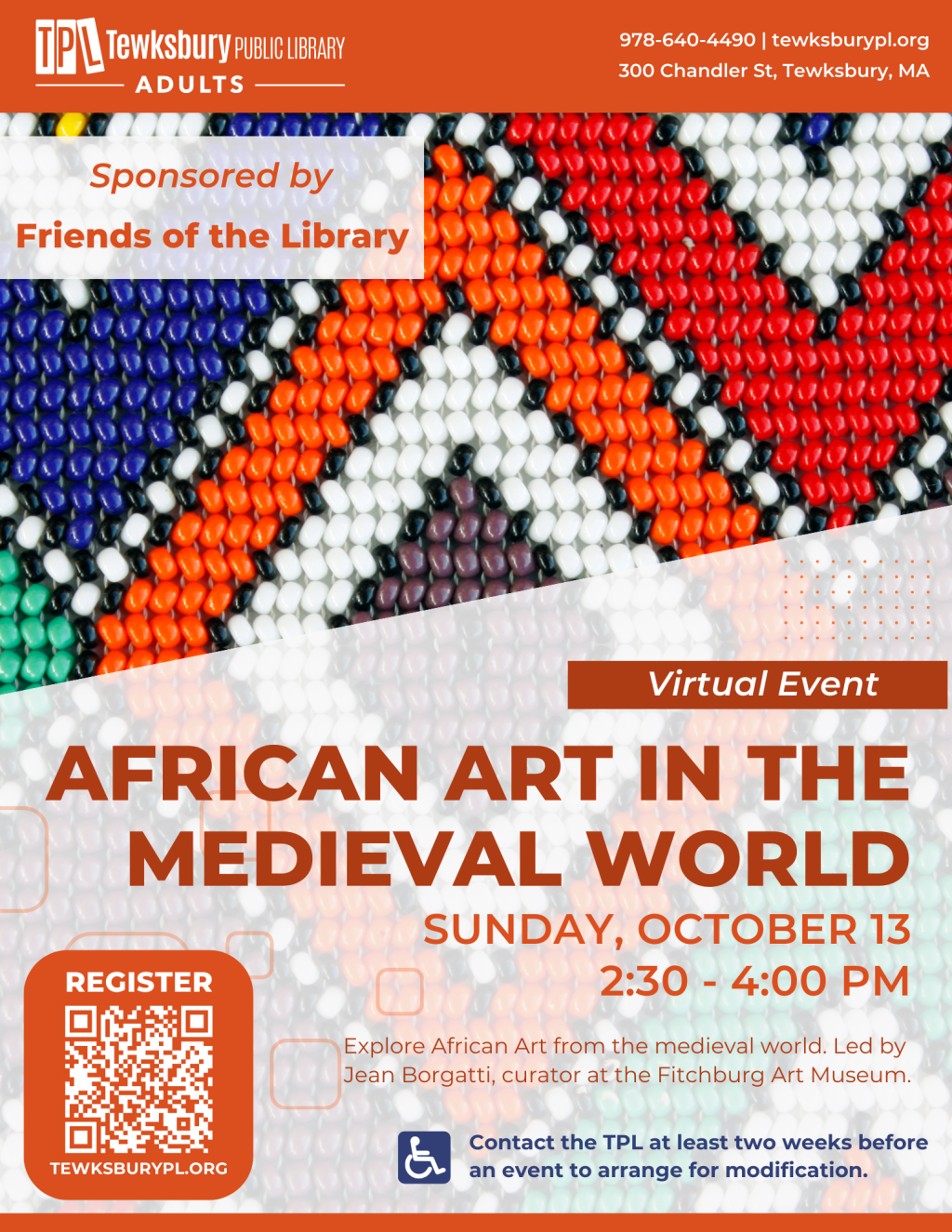 10/13/2024 | VIRTUAL: African Art in the Medieval World with The Fitchburg Art Museum ...