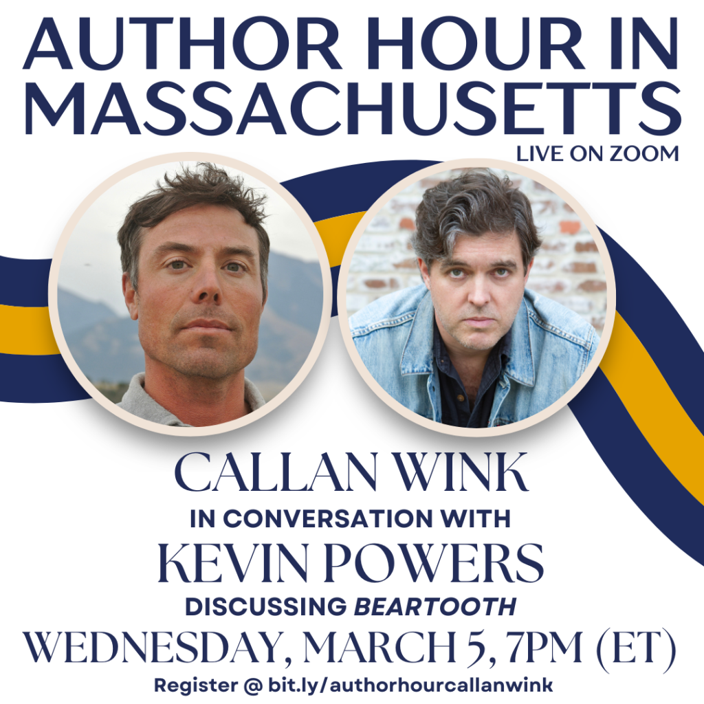 03/05/2025 | AUTHOR HOUR IN MASSACHUSETTS: Author Callan Wink ...