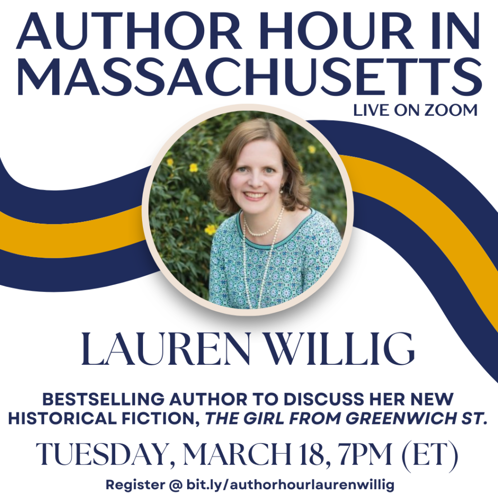 Tuesday, March 18, 2025 | AUTHOR HOUR IN MASSACHUSETTS: Bestselling ...
