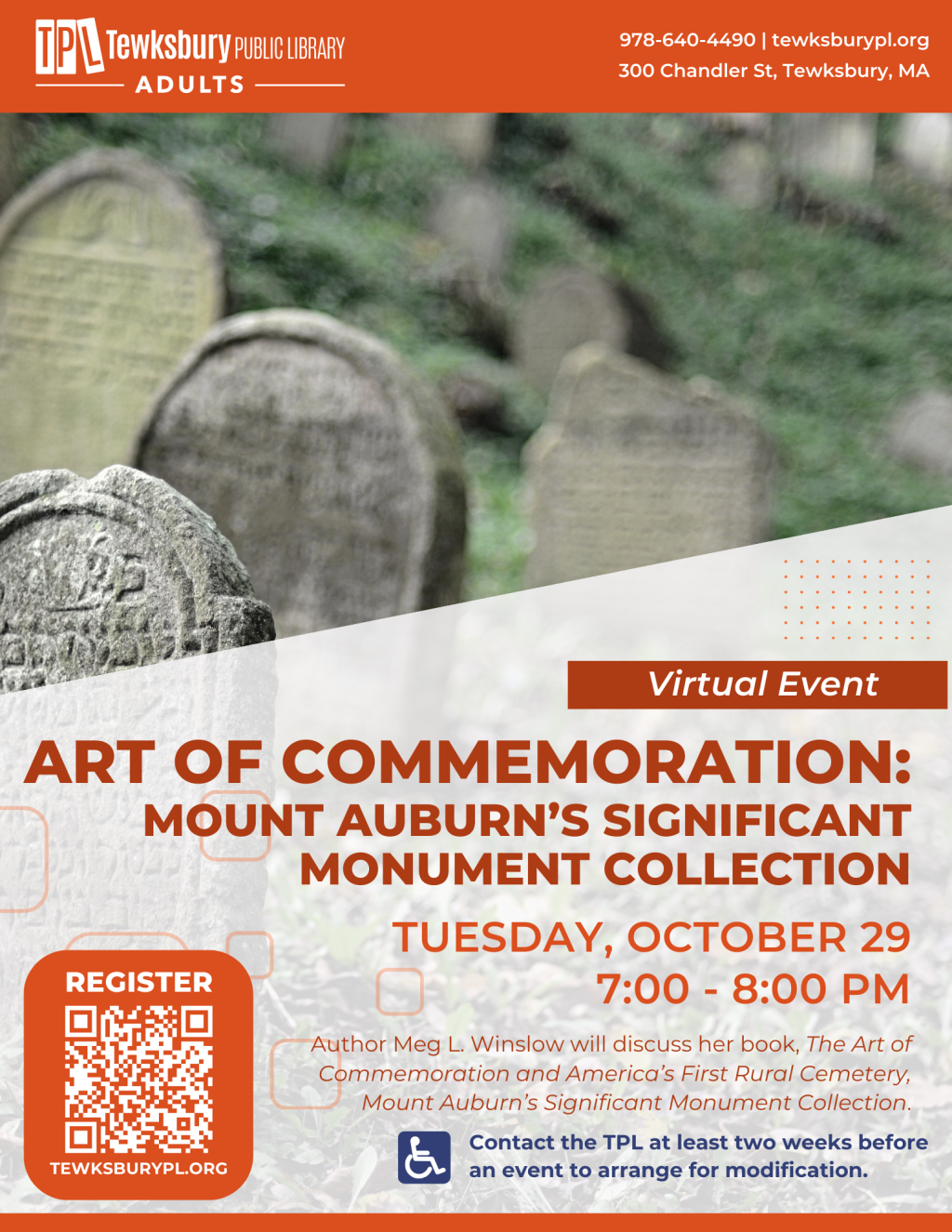 Tuesday, October 29, 2024 | VIRTUAL: The Art of Commemoration and ...