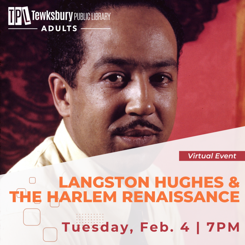 02/04/2025 | VIRTUAL: Langston Hughes & The Harlem Renaissance ...